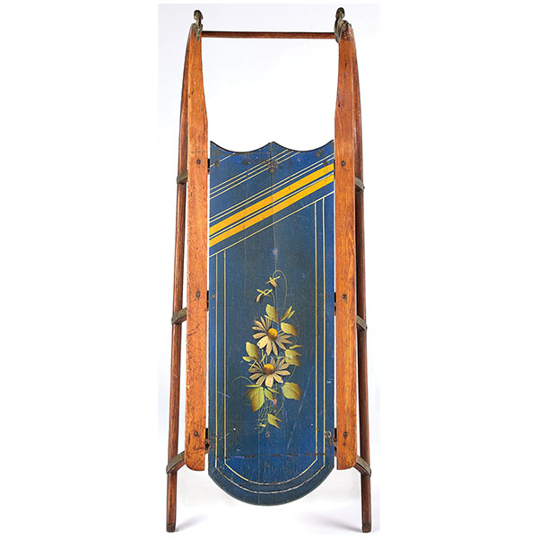 Folk Art Child's Sled – Kovels
