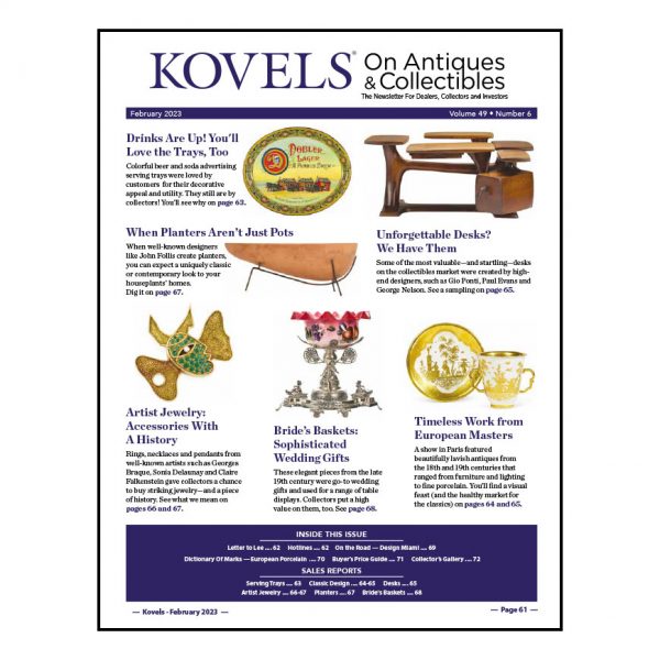 The All-New 2023 Edition of Kovels’ Antiques & Collectibles Price Guide ...