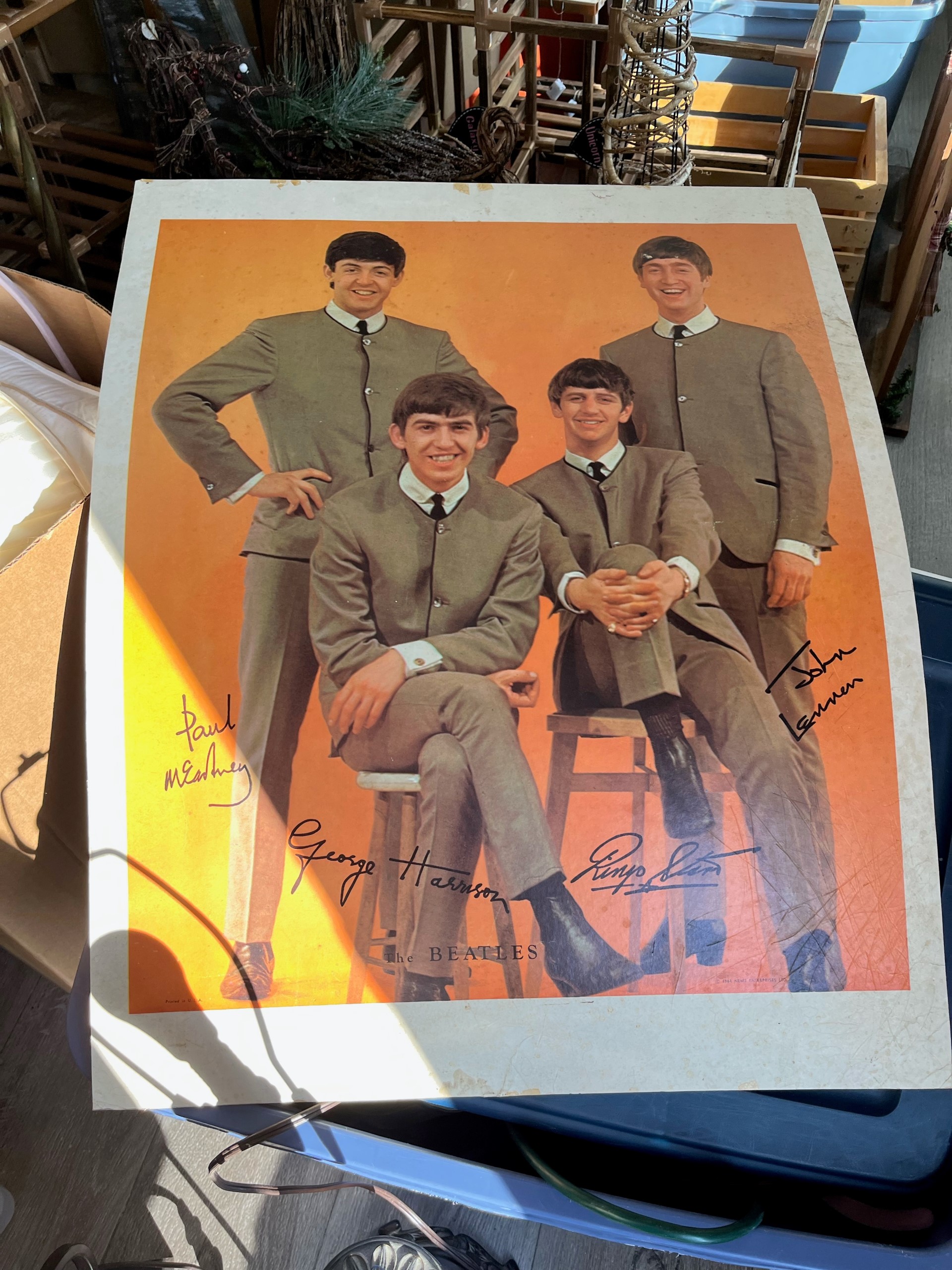 A 1964 Beatles Poster is a Fab Find for Collector – Kovels