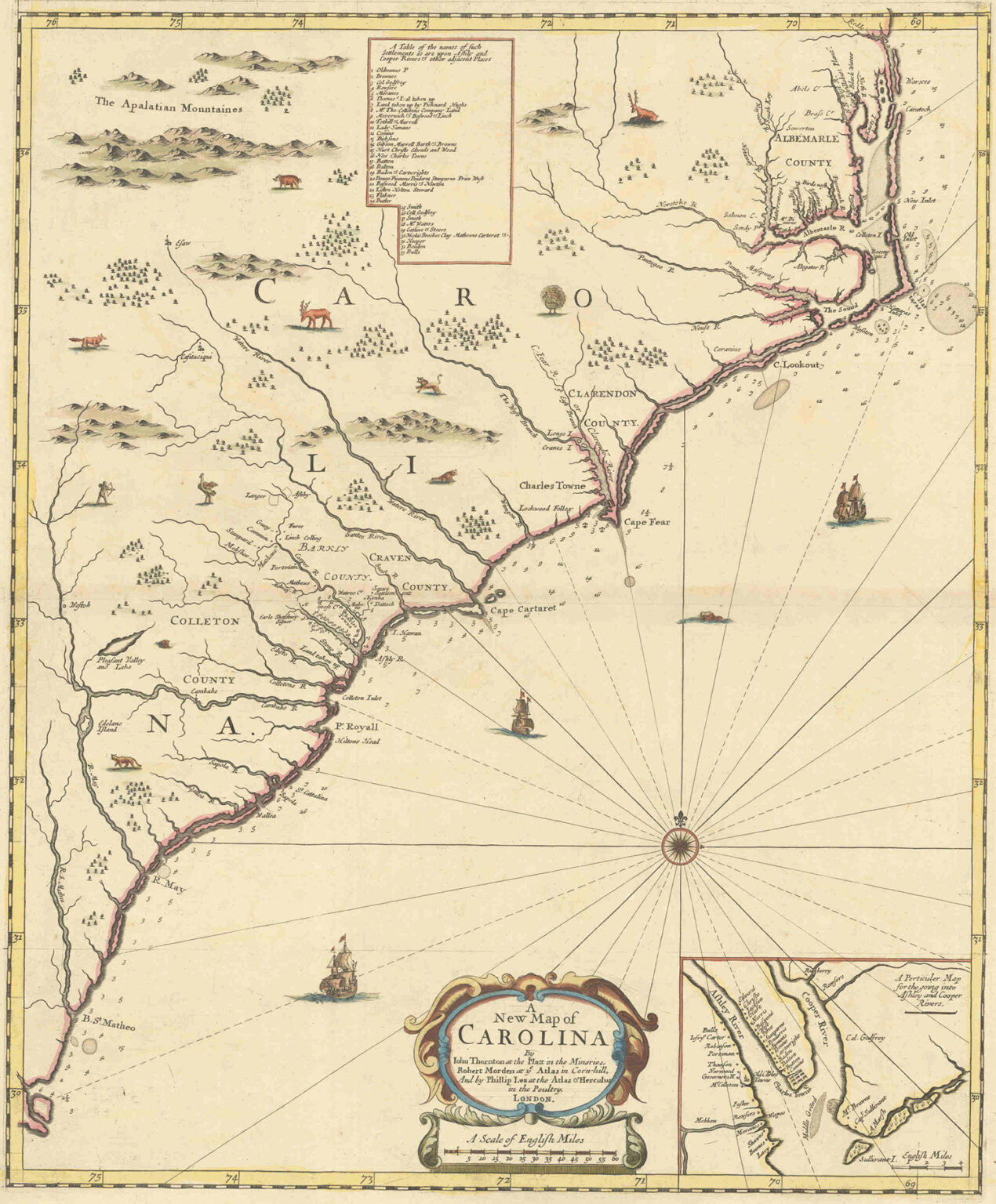 Map of the Carolinas Tops Old World Auction – Kovels