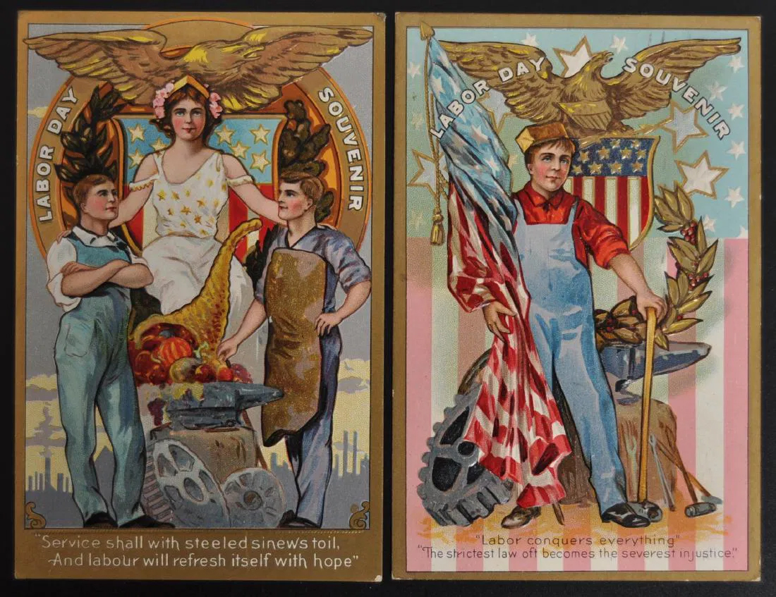 Vintage Labor Day Posters